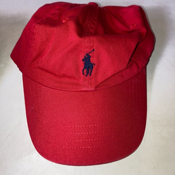 Polo Ralph Lauren | Accessories | Red Polo Ralph Lauren Baseball Cap ...